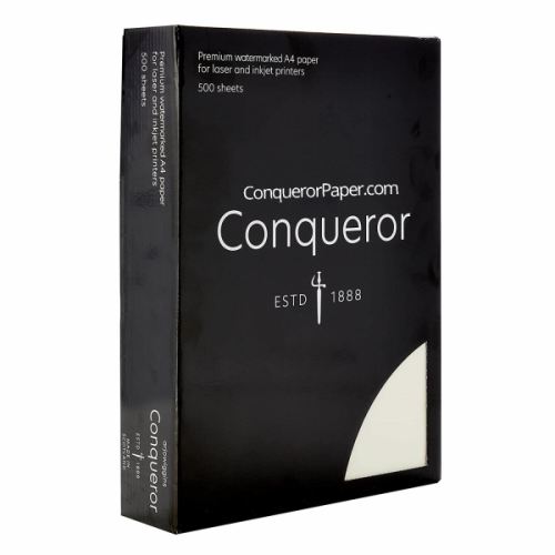 Conqueror PAPER - Laid Cream 100gsm A4-210x297mm